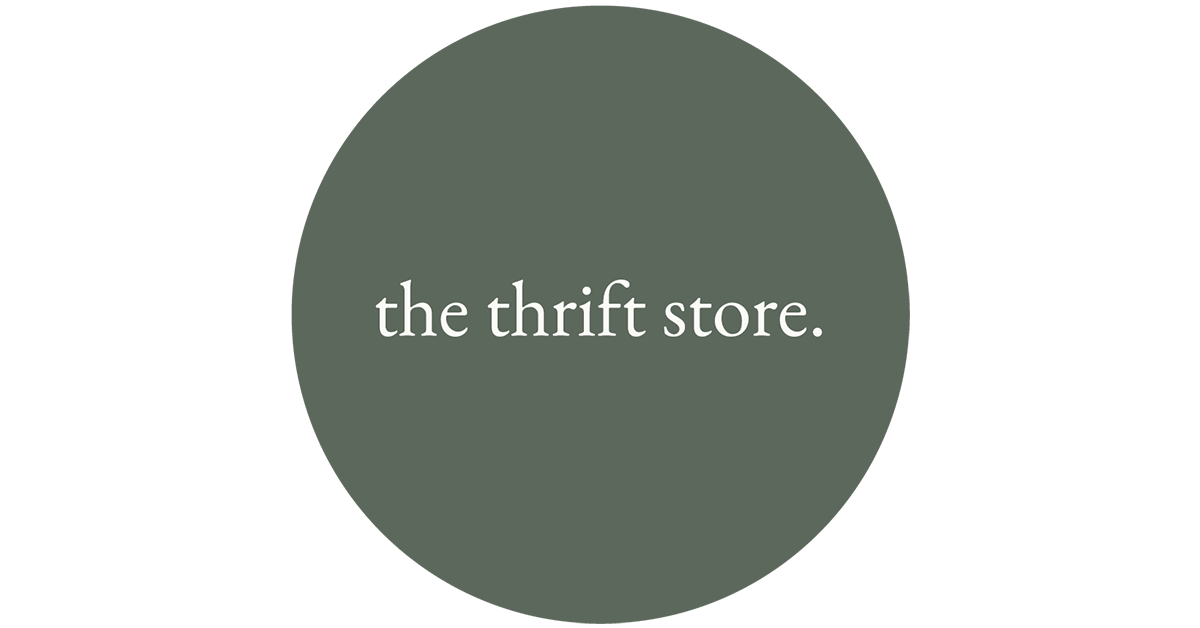 welcome to the thrift store | pre-loved fashion